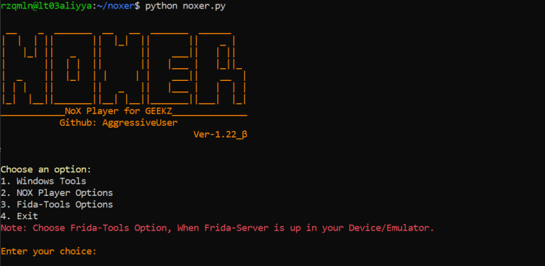 Bypass SSL Pinning For Nox Emulator NOXER Tool | HackCuih